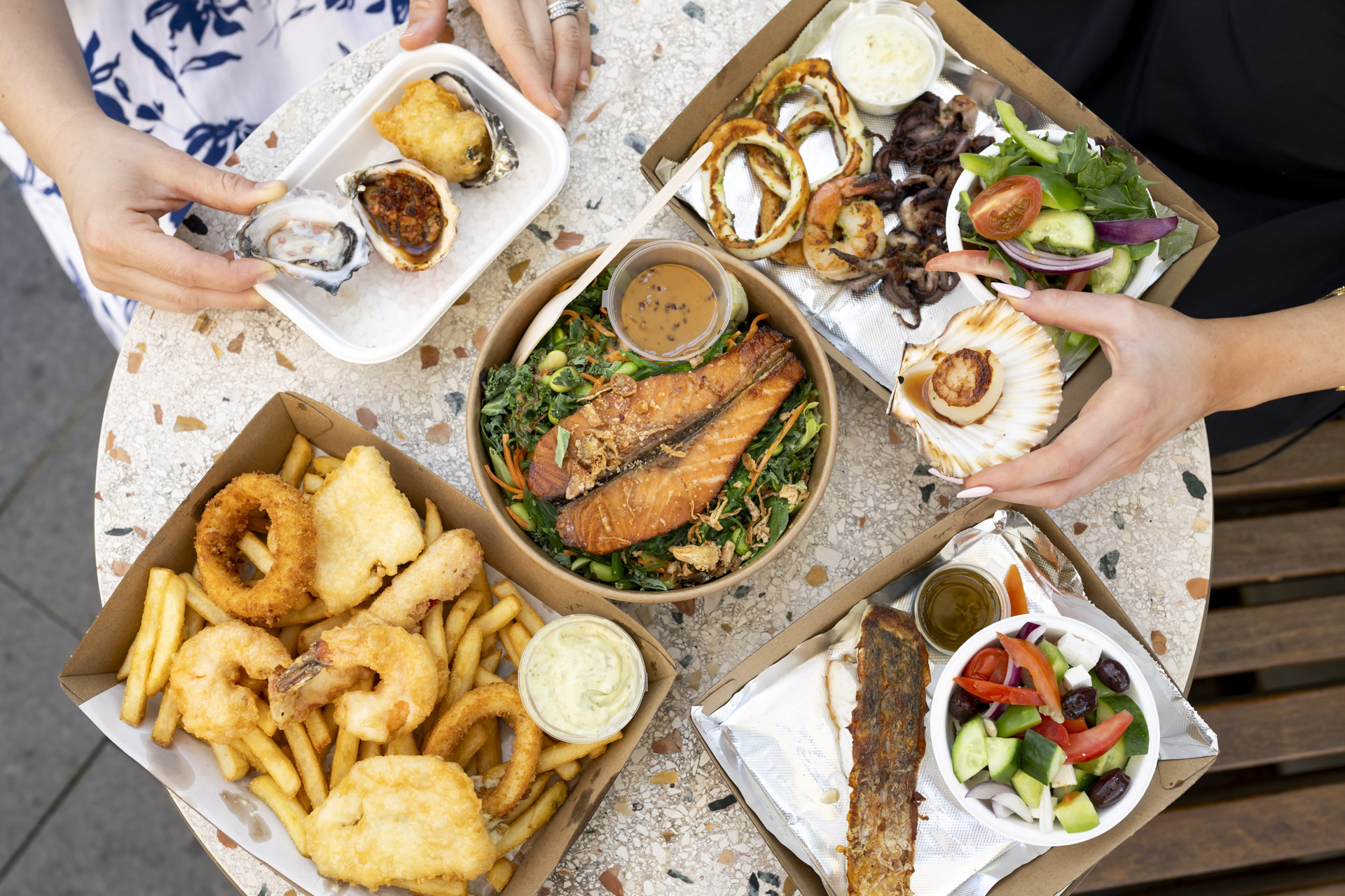 Hooked and Harvest | The Rocks